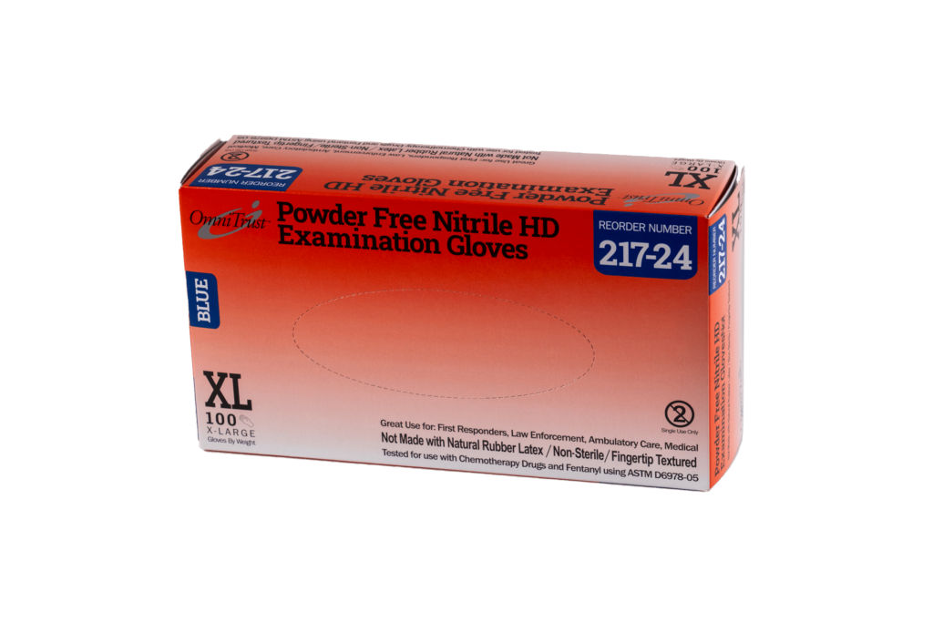 OmniTrust #217 Series Fentanyl Resistant Nitrile Powder Free ...